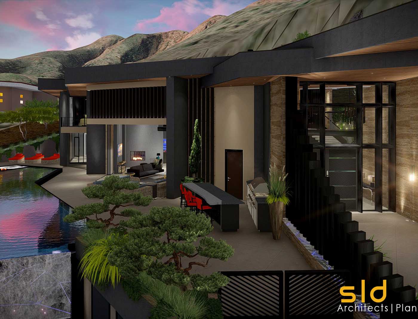 Huge Open Interior Atrium